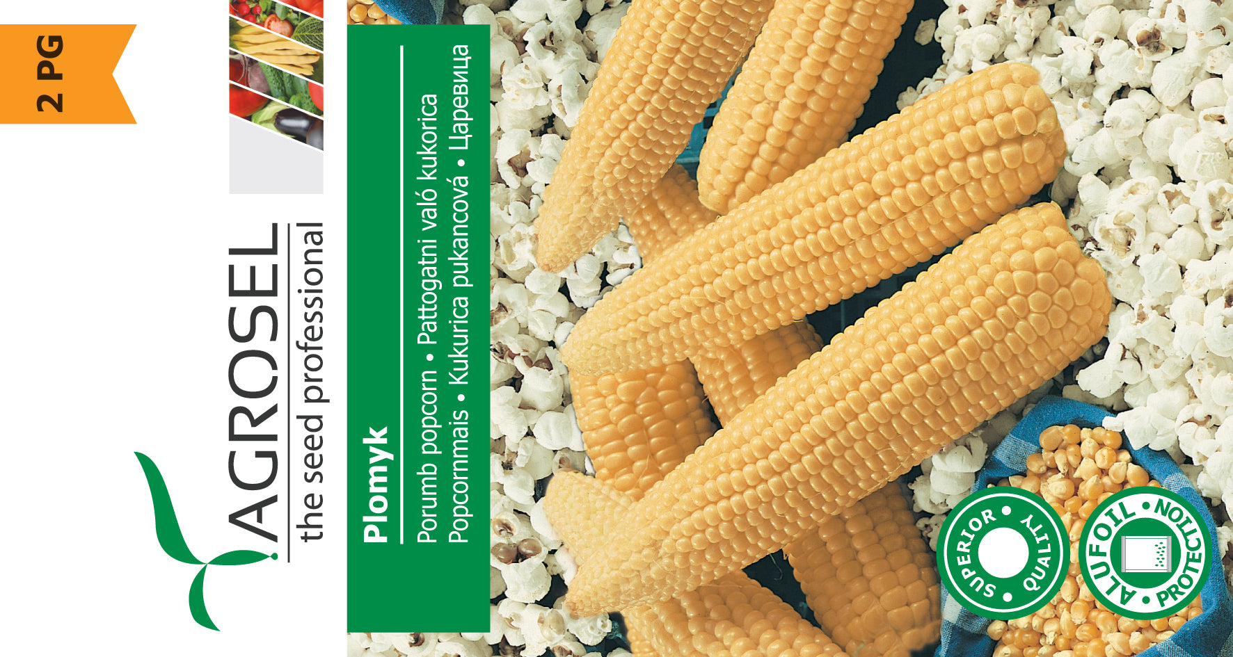 Majs Popcorn - Plomyk – Bjarne's frø og planter